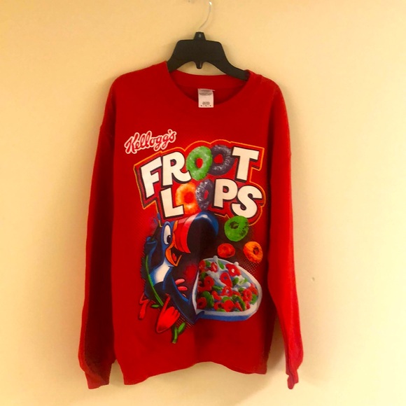 Gildan | Sweaters | Gildan Kelloggs Froot Loops Sweater | Poshmark